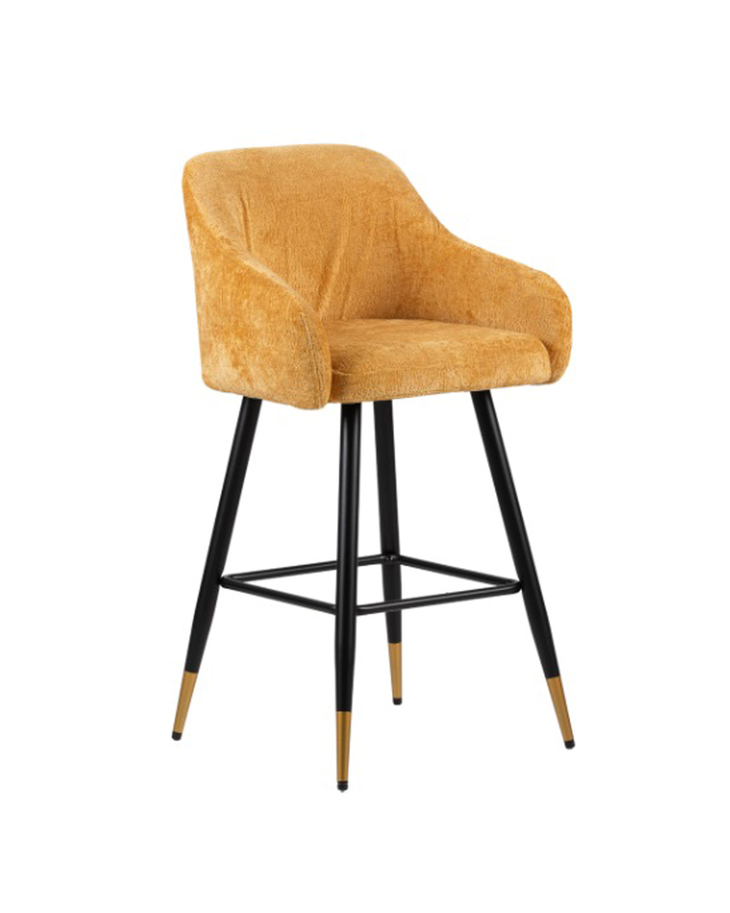 George Oliver Zurich Mustard Bar Stool | Wayfair.co.uk