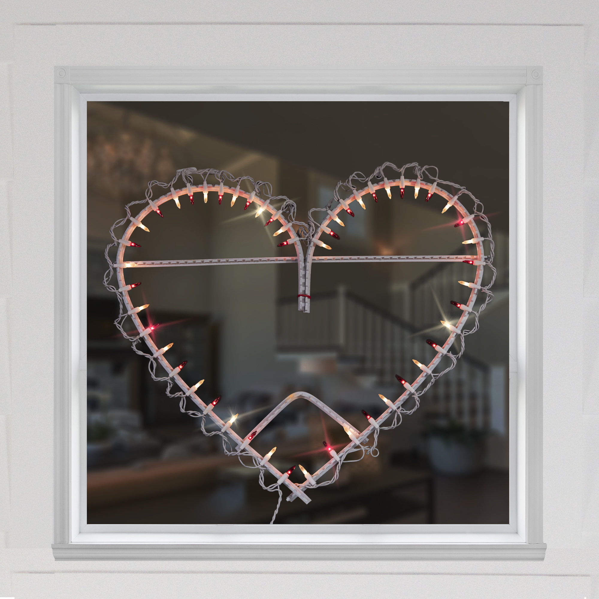 The Holiday Aisle® The Window Wonder For Christmas Lights - 4 Rod Pack ...