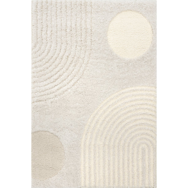 Wade Logan® Gloria Abstract Shag Area Rug & Reviews | Wayfair