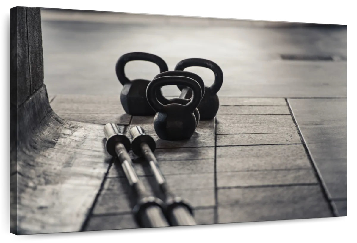 Ebern Designs Gym Barbells And Kettlebells | Wayfair