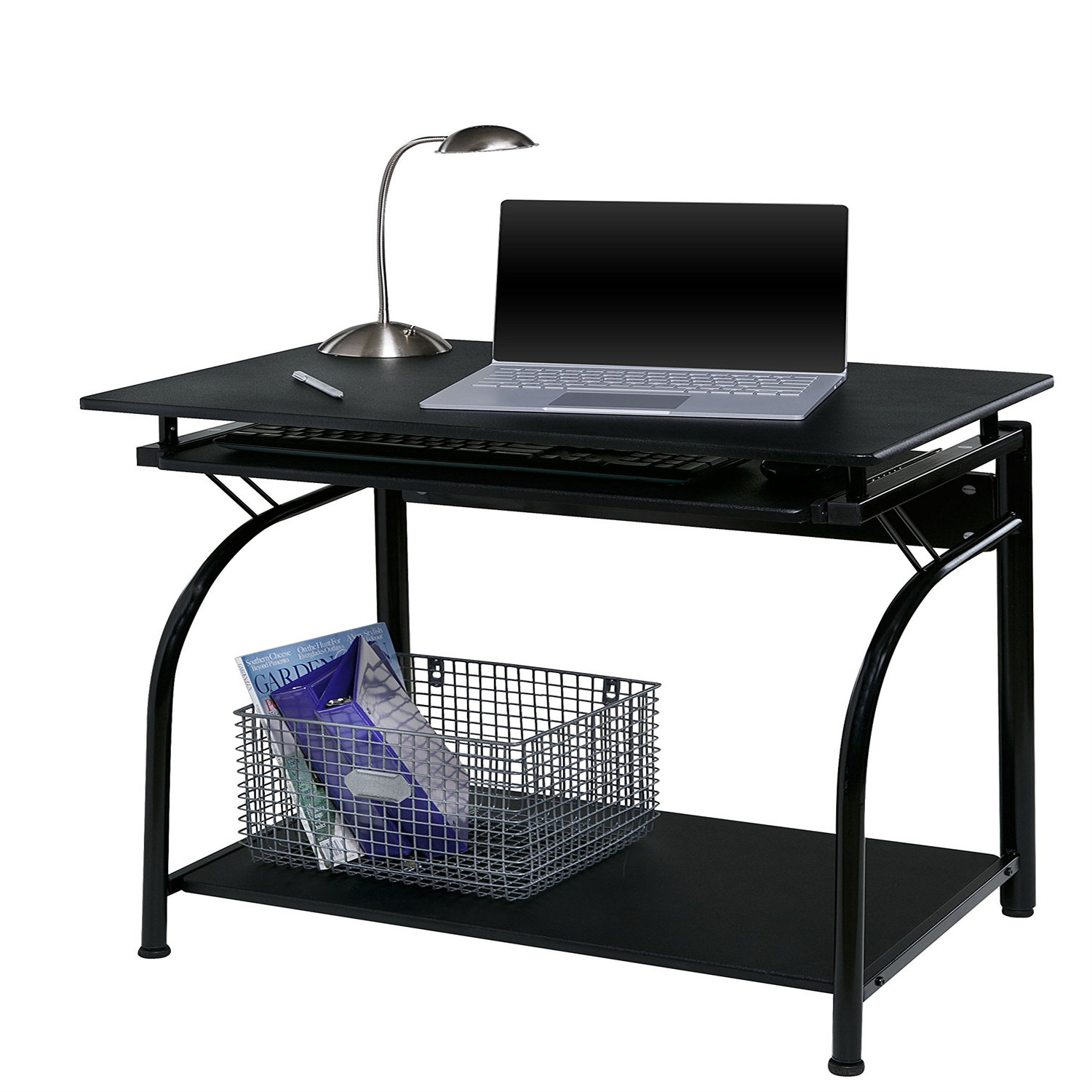 Inbox Zero Belew Modern Compact Computer Table | Wayfair