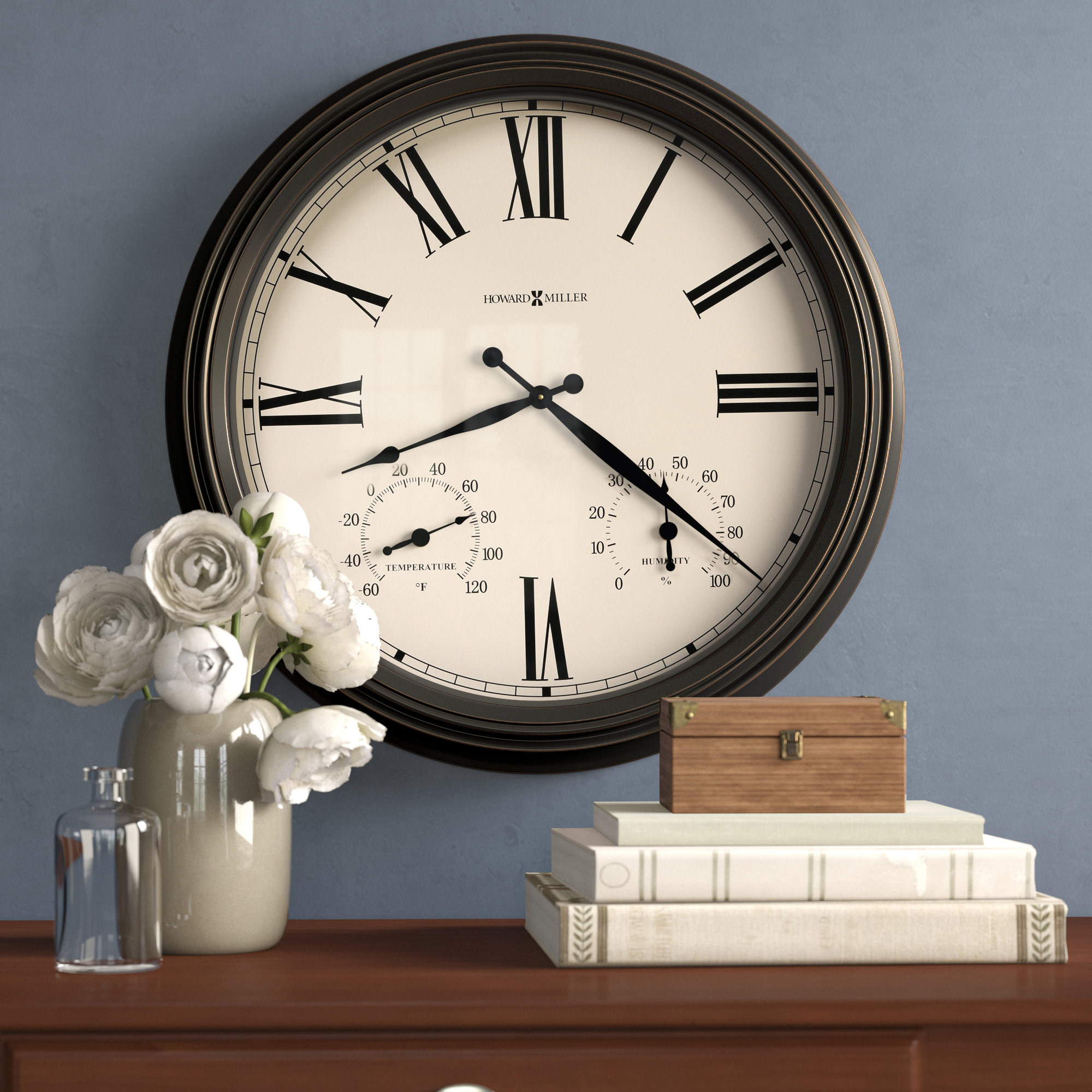 Howard Miller® Aspen 22" Wall Clock & Reviews | Wayfair