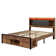 wtressa Queen Bed Frame With Charging Station And LED,No Box Spring ...
