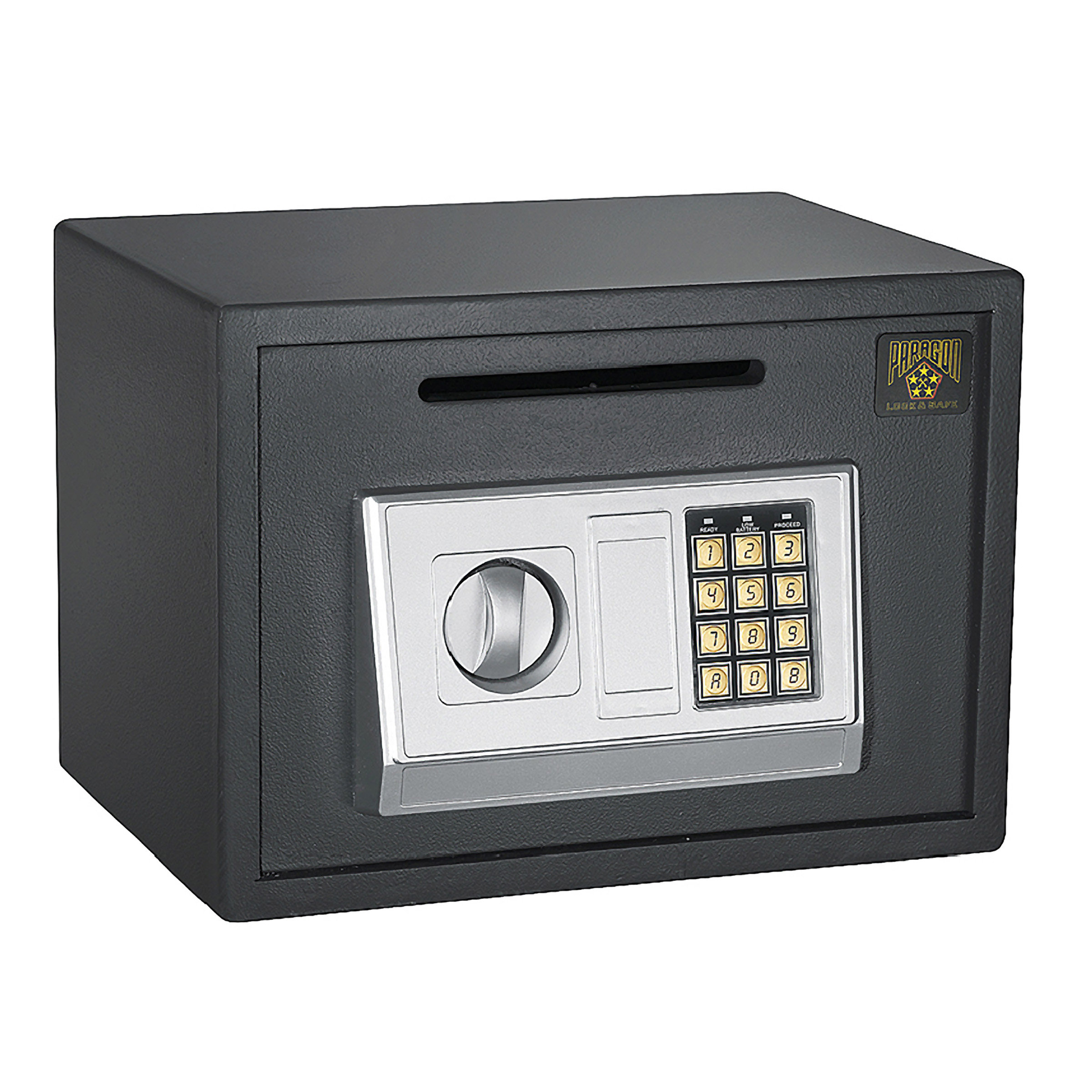 Paragon Safe Safe Deposit Box with Keypad and Manual Keys | Wayfair