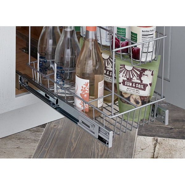 ClosetMaid 3 Tier Compact Kitchen Cabinet Pull Out Drawer & Reviews ...