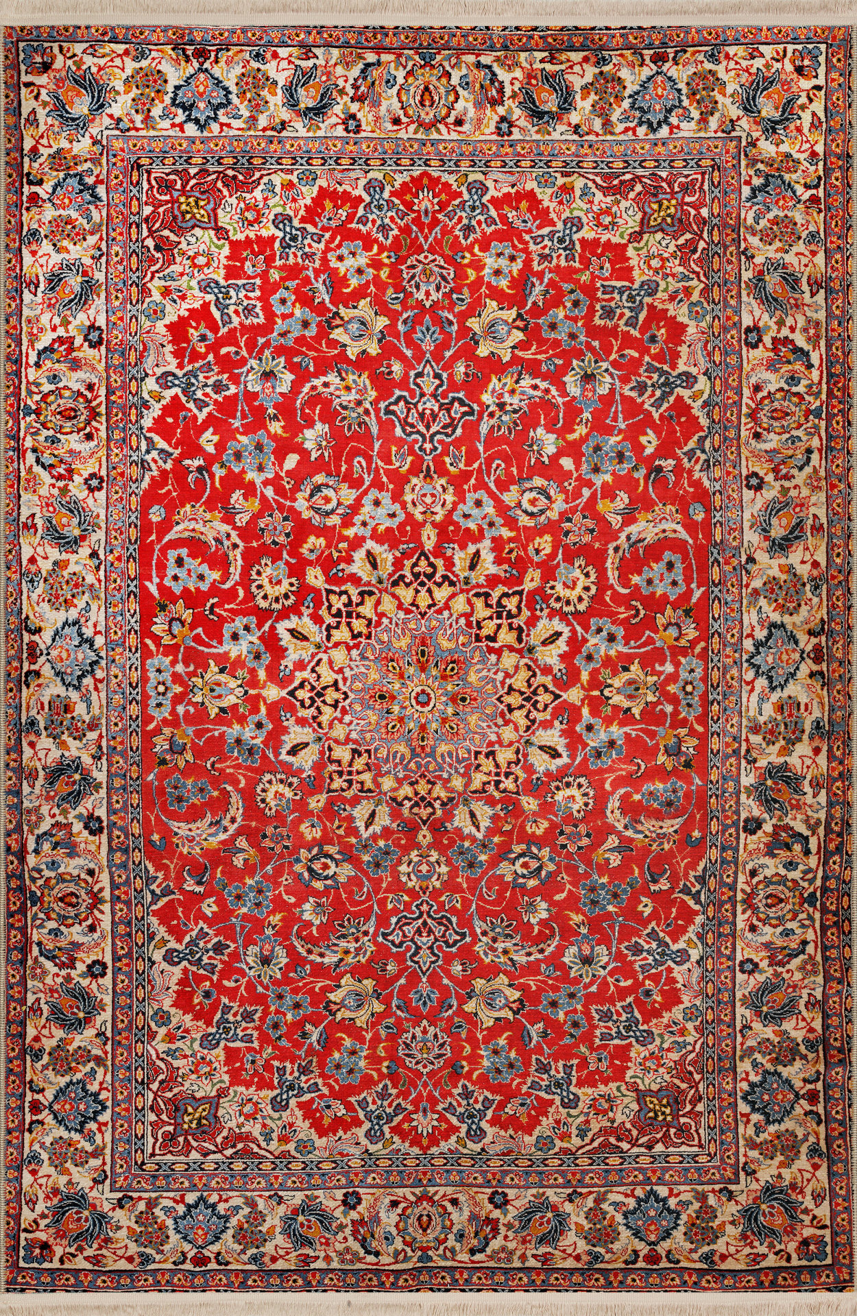 Bloomsbury Market Burgundy Themed Multi-Colored Traditional Motif ...