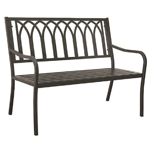 Black Outdoor Benches You'll Love | Wayfair