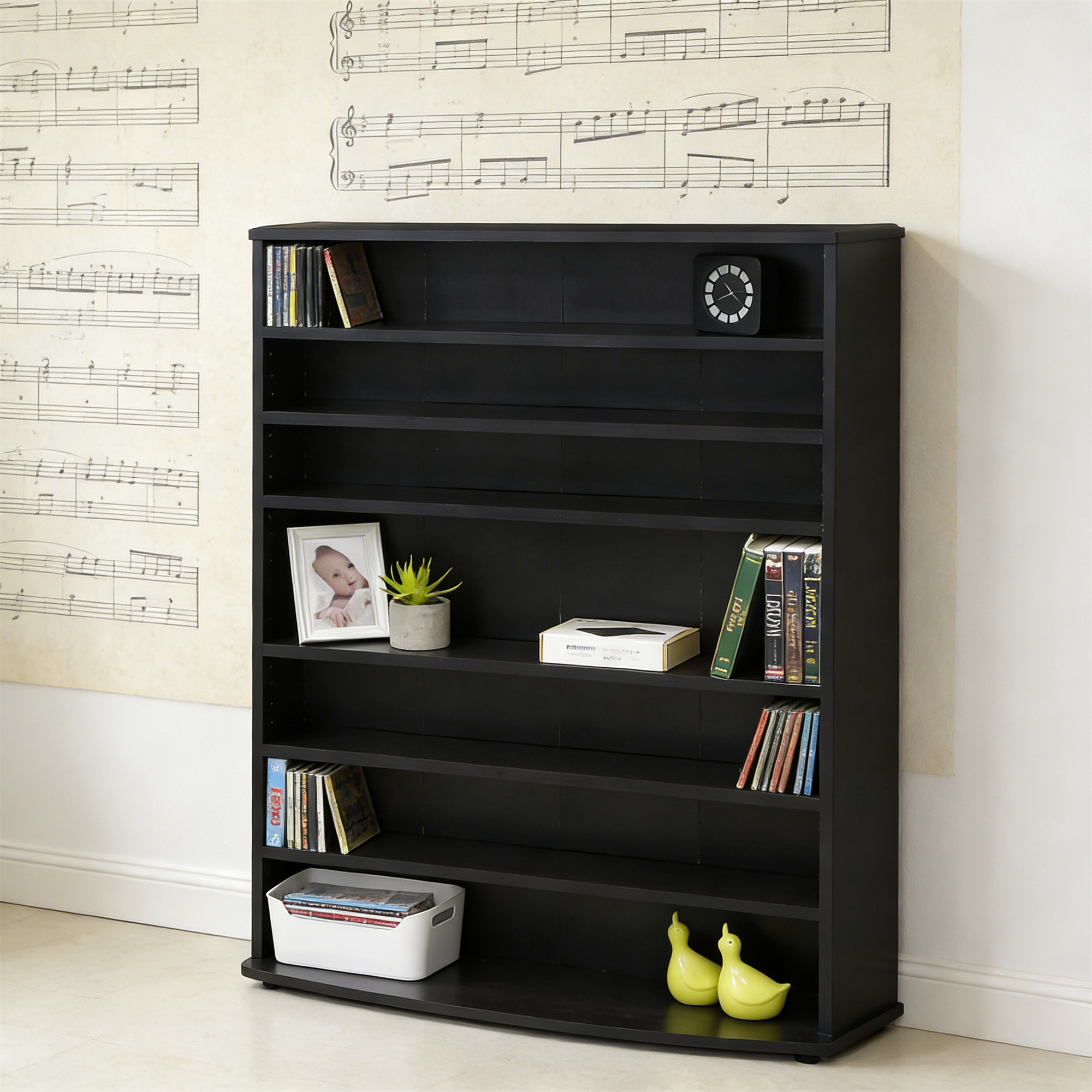 Latitude Run® 6-Tier Multimedia Storage Tower | Wayfair