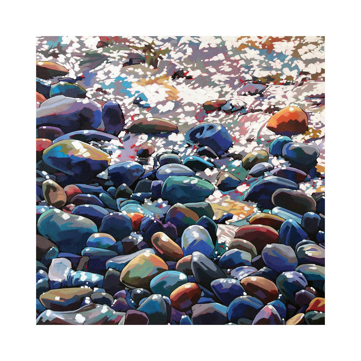 East Urban Home Pebbles IX by Kevin Lowery - Gallery-Wrapped Canvas ...