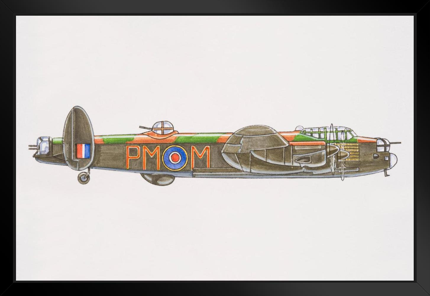 Williston Forge Avro Lancaster British Bomber with Dorsal Gun Turret ...