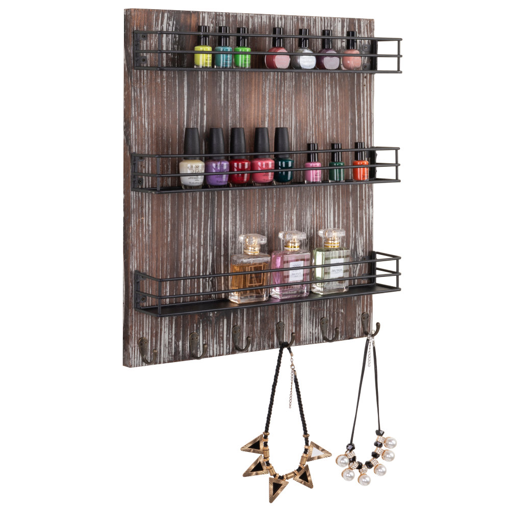 Gracie Oaks 3 Tier Wall Mounted Wall Organizer | Wayfair