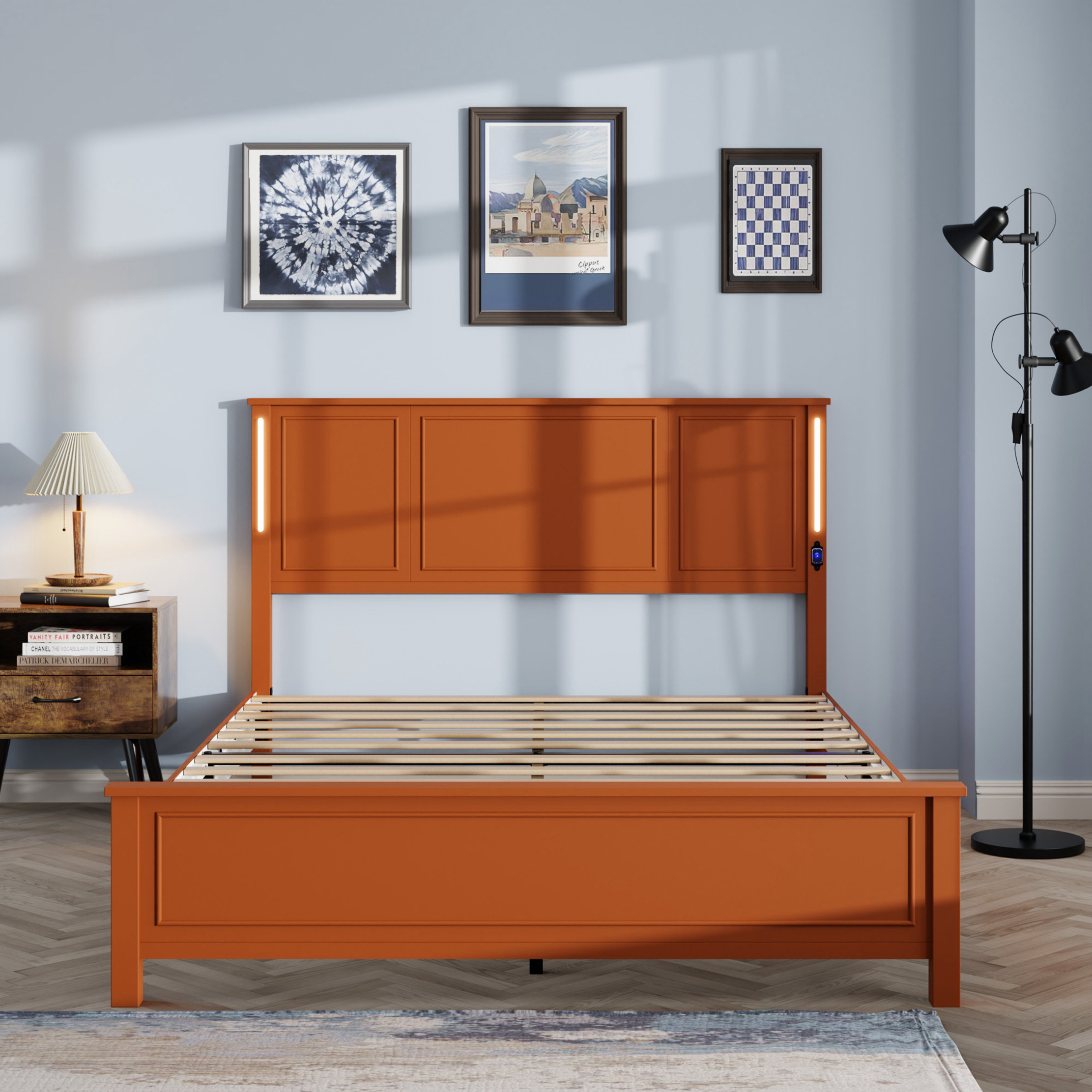 Lark Manor™ Sophisticated Platform Bed Frame With Advanced Features ...