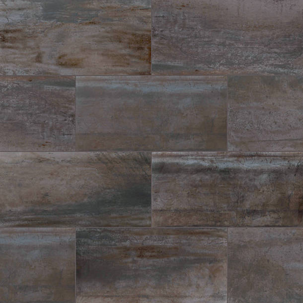 Pixl Common Core 2'' W x 12'' L Porcelain Metal Look Tile Mosaic Sheet ...