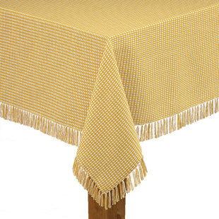 Tablecloth Yellow Table Linens| Up to 65% Off Until 11/20 | Wayfair ...