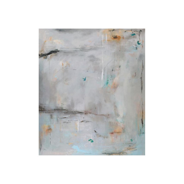 Chelsea Art Studio Samuel Kane Gray Rain On Canvas by Samuel Kane Print ...