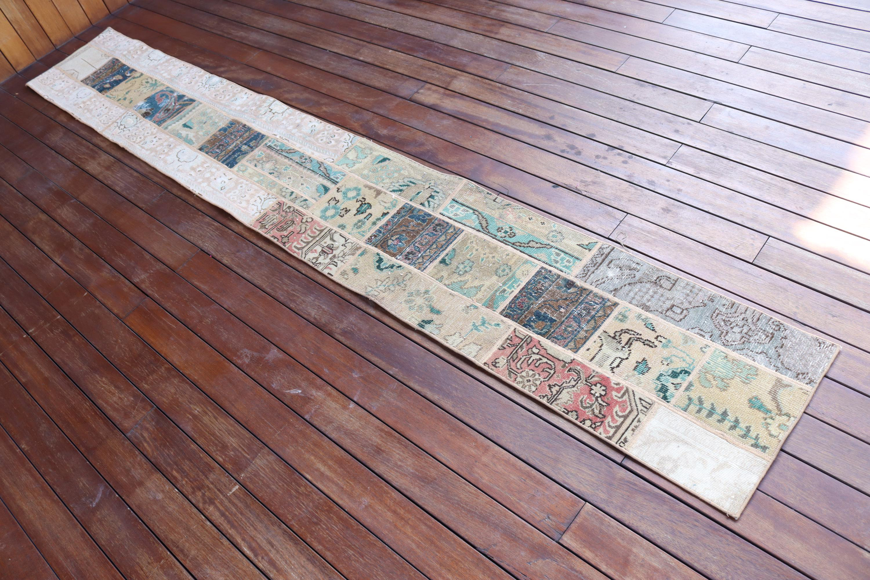 Bungalow Rose Vintage Turkish Rug Runner in Rich Green Hue with ...