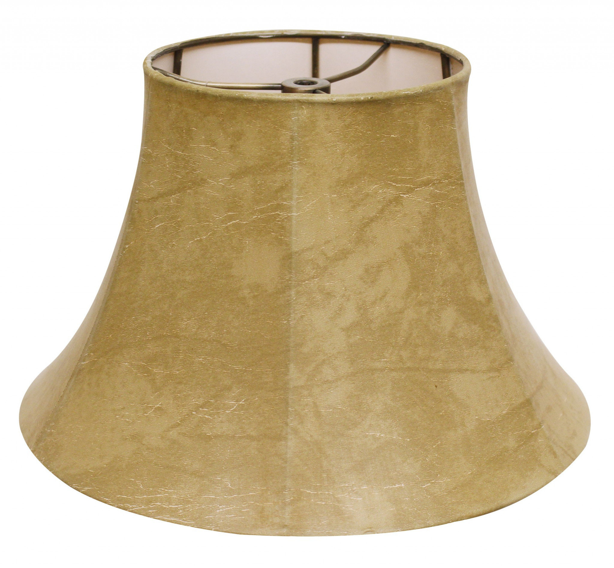 Red Barrel Studio® Faux Snakeskin Slanted Softback Parchment Lampshade ...