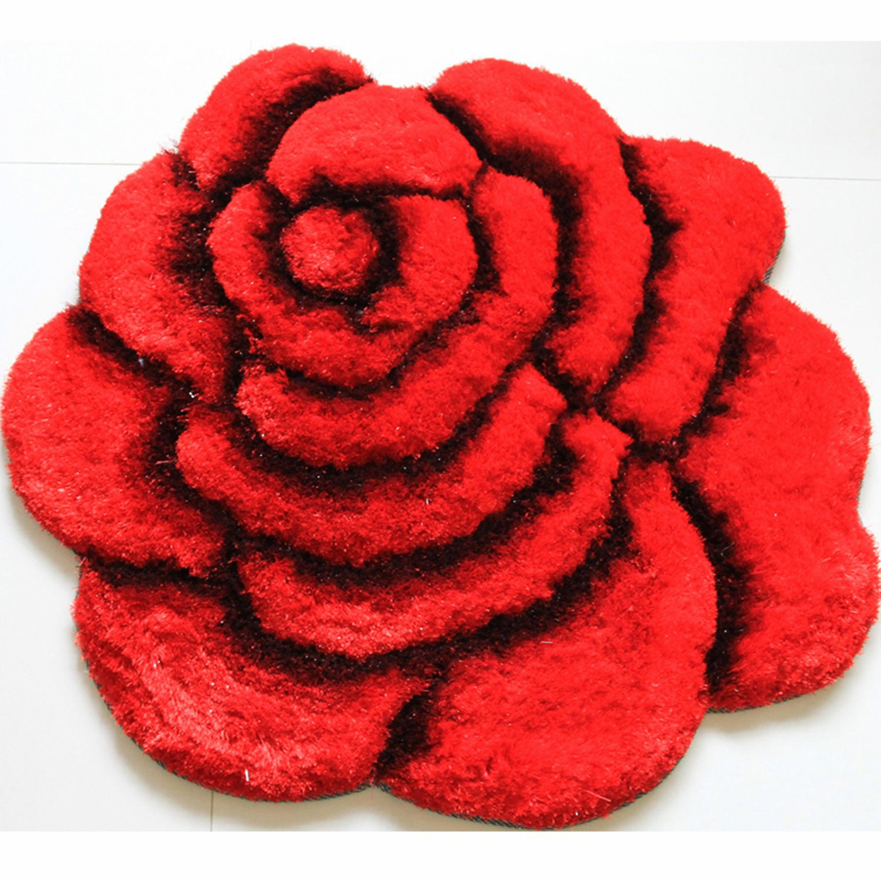 House of Hampton® Soft Pile Hand Tufted Shag Area Rug | Wayfair