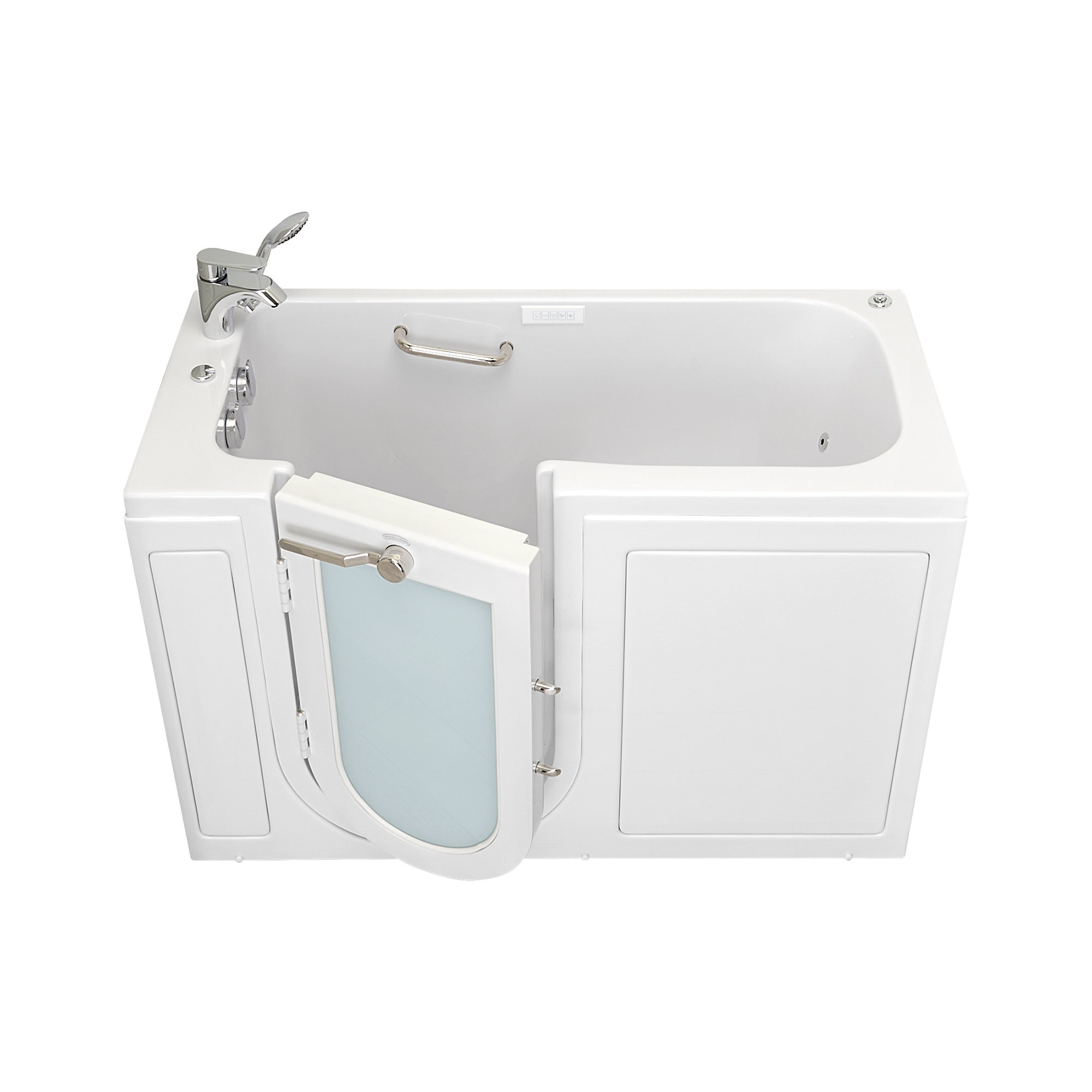 Ella Walk In Baths Lounger 27"x60" Acrylic Hydro Massage Walk-In ...