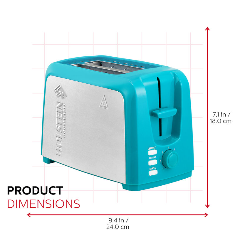 Holstein Housewares 2-Slice Toaster & Reviews | Wayfair