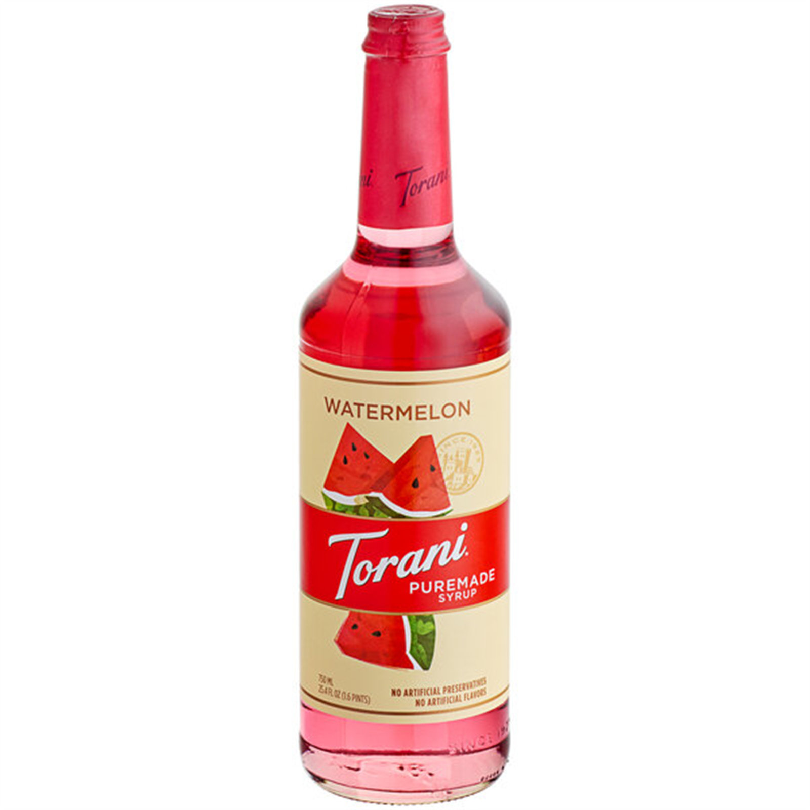FixtureDisplays Torani Puremade Watermelon Flavoring Syrup 750 mL Glass ...