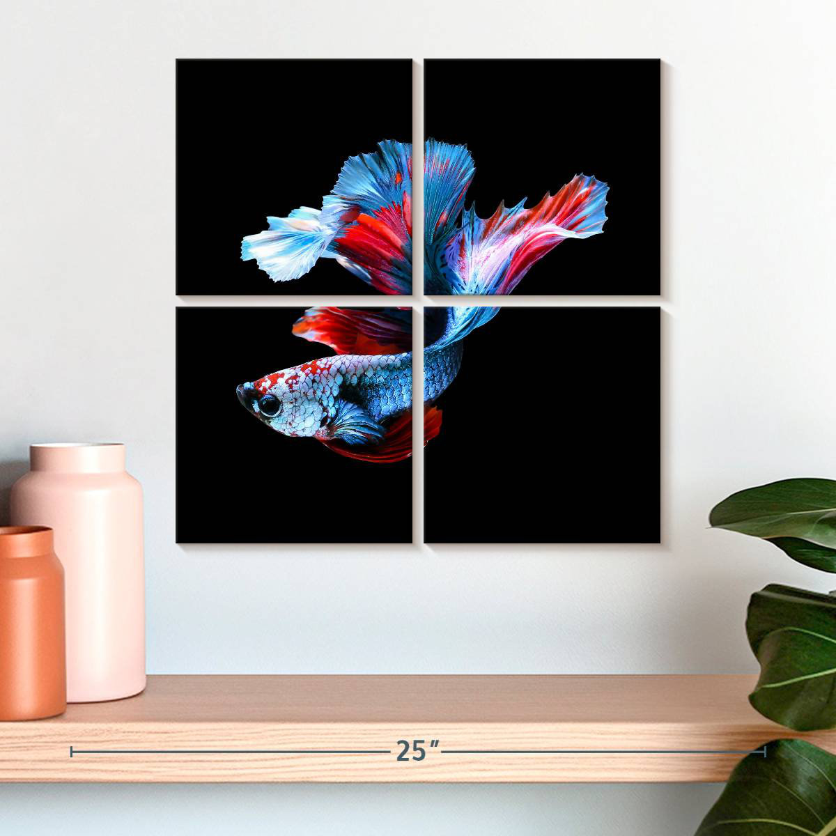 Ebern Designs Brampt Elegant Betta Fish | Wayfair