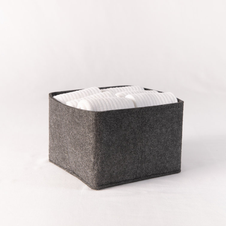SortJoy Flex Felt Storage Bin - Petite | Wayfair