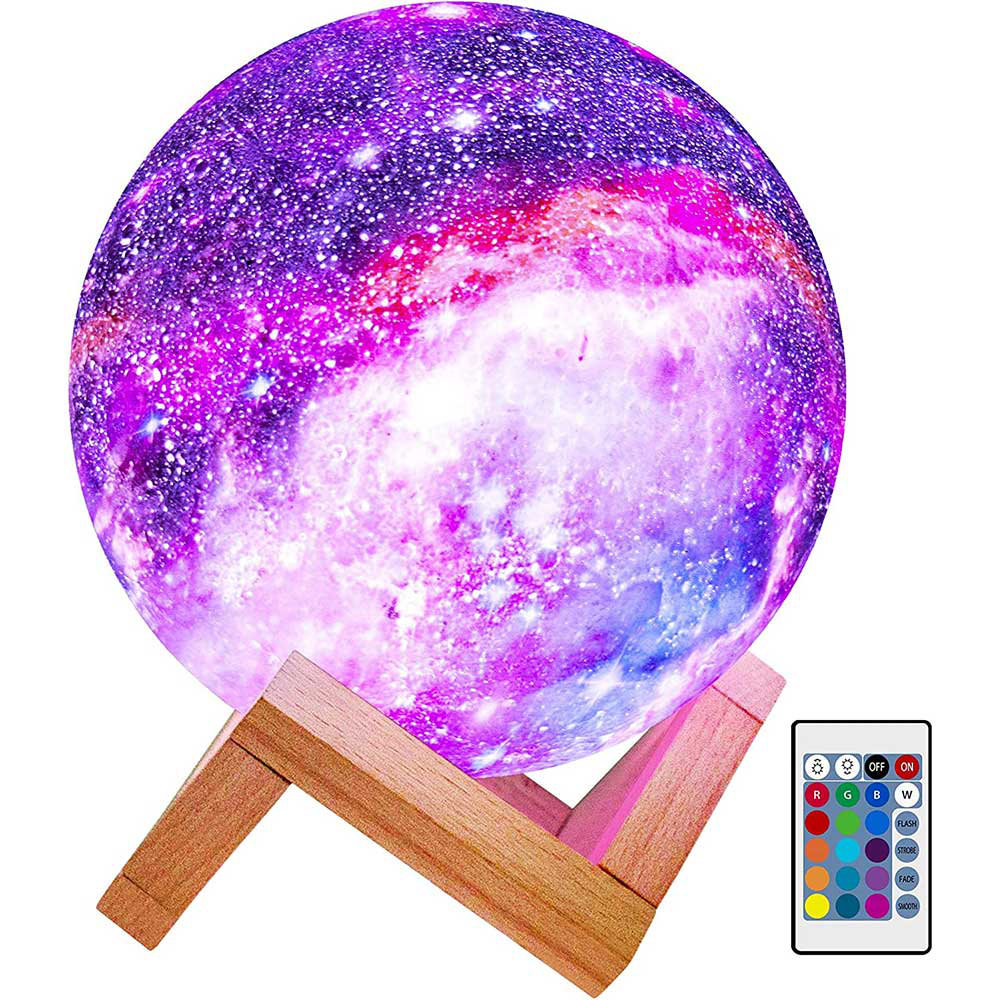 Trinx Calvert Night Light Multi Color Galaxy Lamp | Wayfair