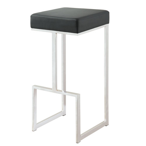 Wade Logan® Ehrlich Upholstered Square Stool & Reviews | Wayfair