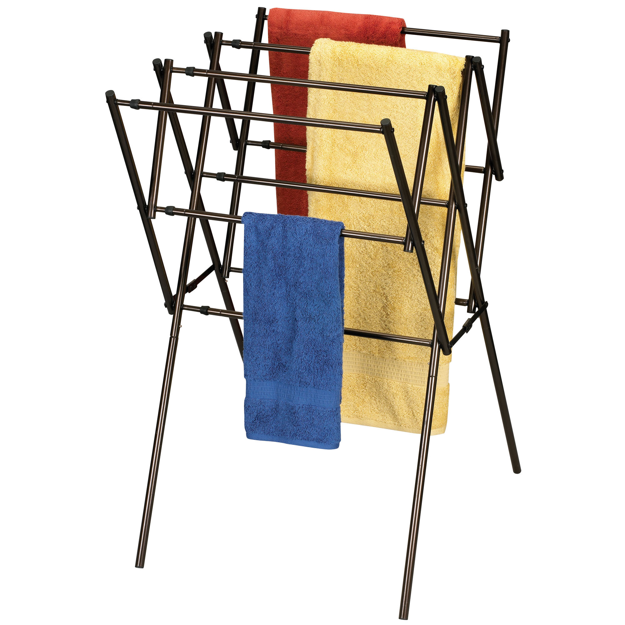 Rebrilliant Meloni Steel Foldable Accordion Drying Rack & Reviews | Wayfair