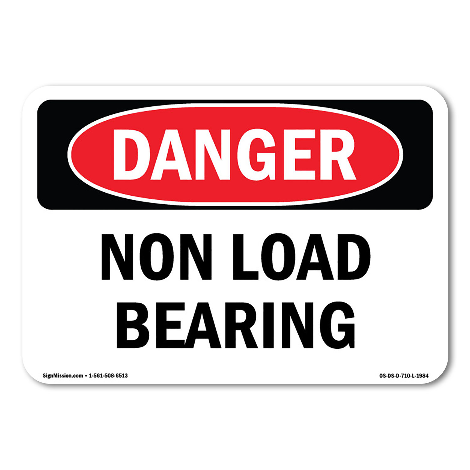 SignMission Non Load Bearing Plastic Sign 10" X 7" | Wayfair