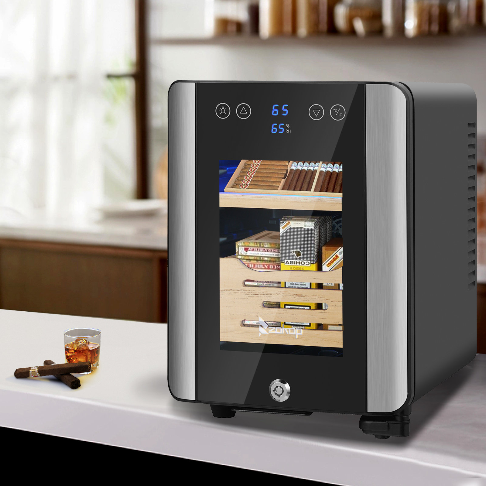 Vinsunny 8L Electric Cigar Humidor With Heating Funtion - Wayfair Canada