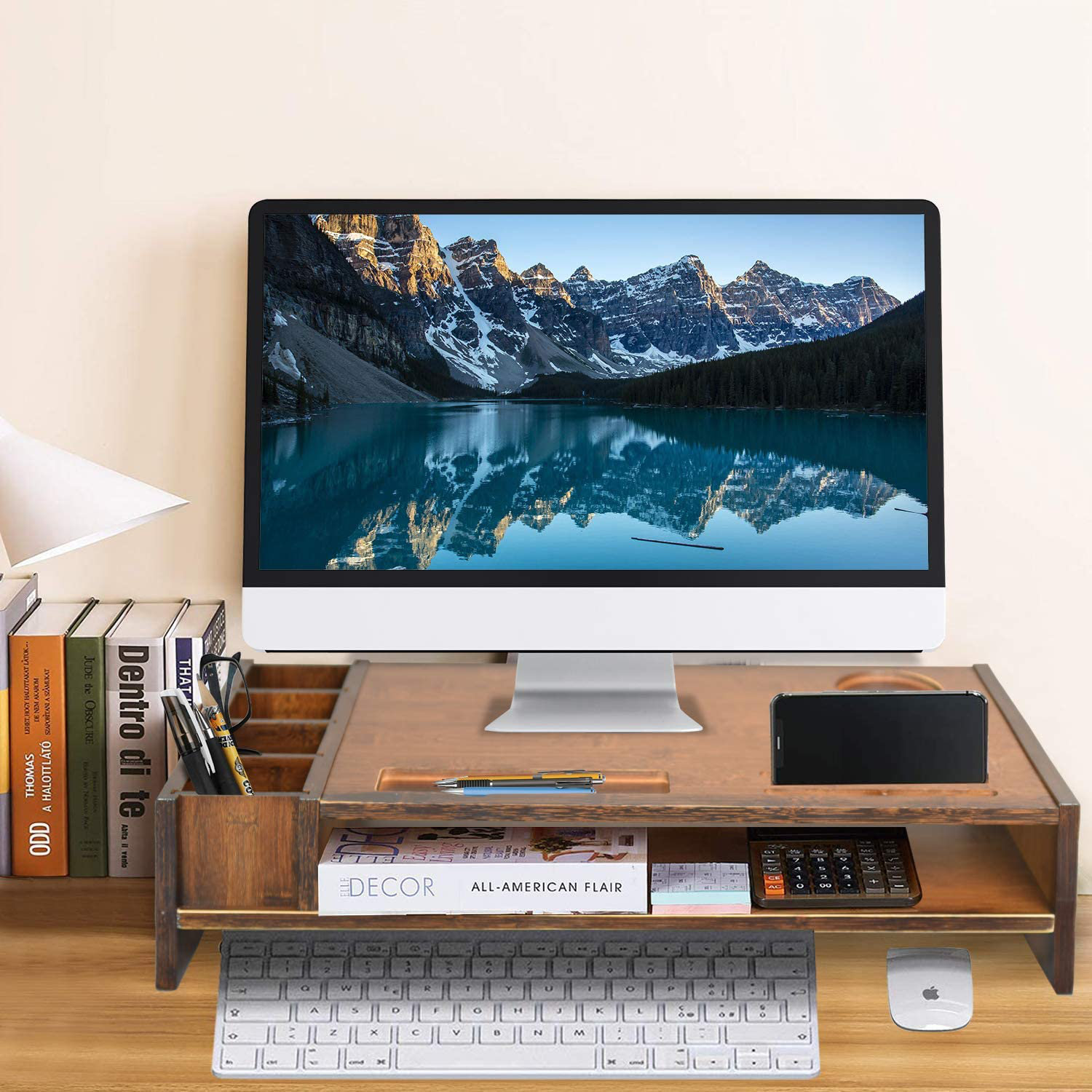 Loon Peak Lebow 2-Tier Monitor Stand & Reviews - Wayfair Canada