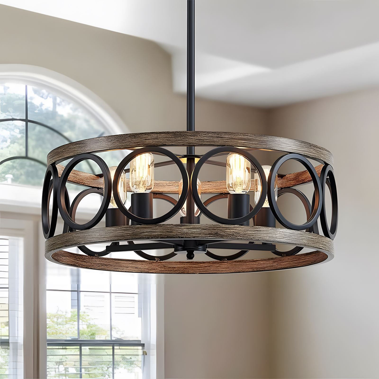 Gracie Oaks Kaycey 5 - Light Chandelier | Wayfair