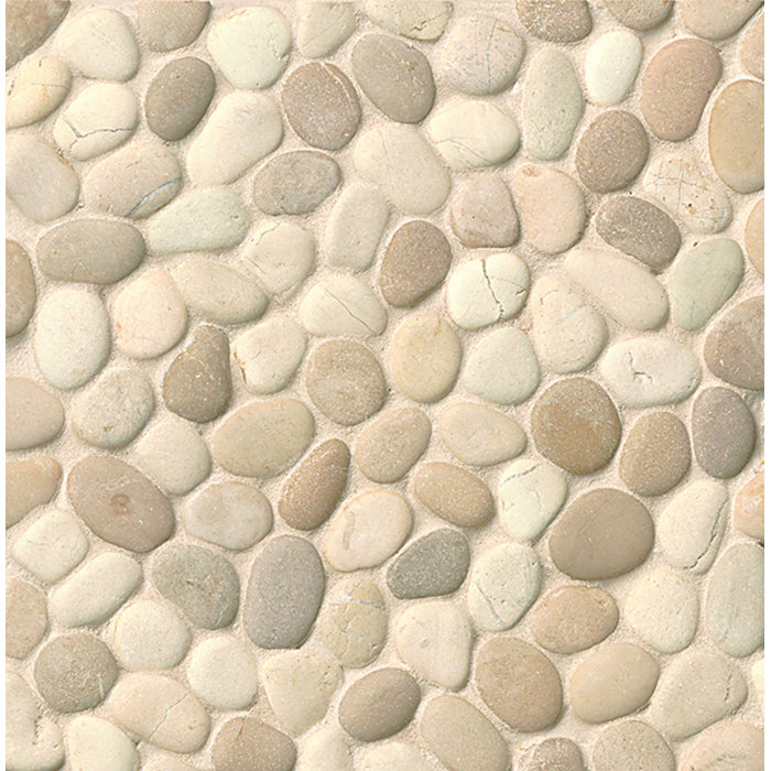 Bedrosians Hemisphere Natural Stone Mosaic Wall & Floor Tile & Reviews ...