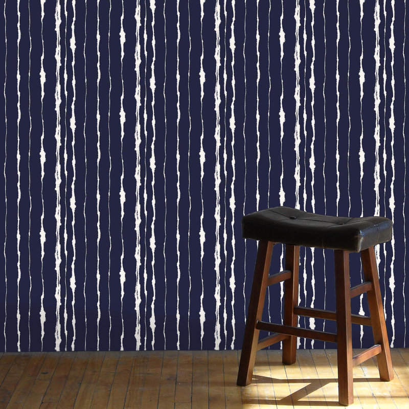 Latitude Run® Faymon Peel & Stick Striped Tile | Wayfair