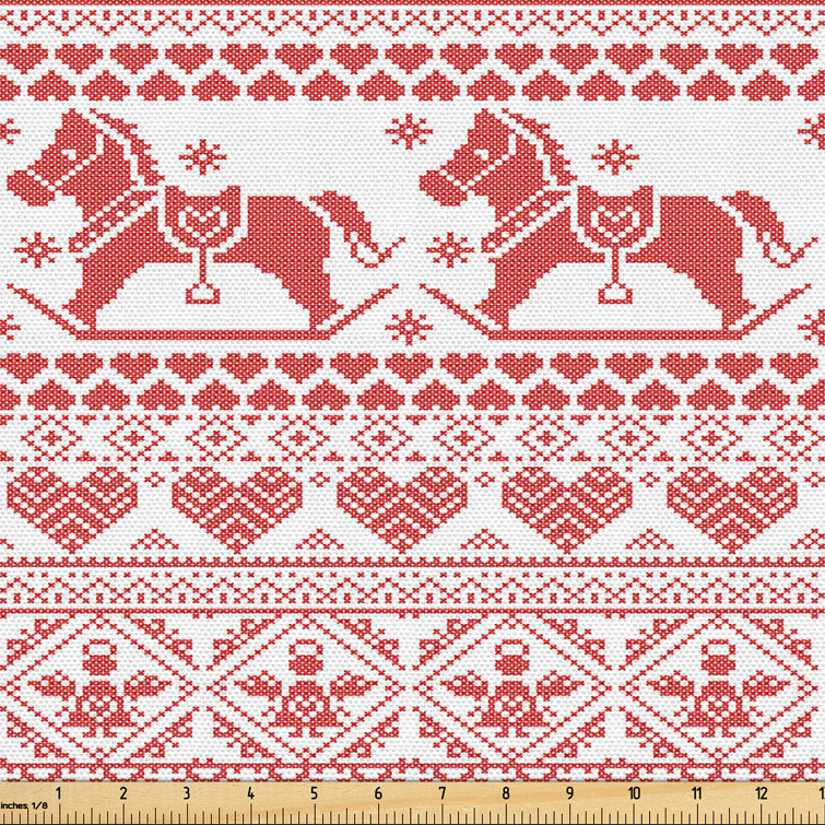The Seasonal Aisle Jarom Fabric | Wayfair.co.uk