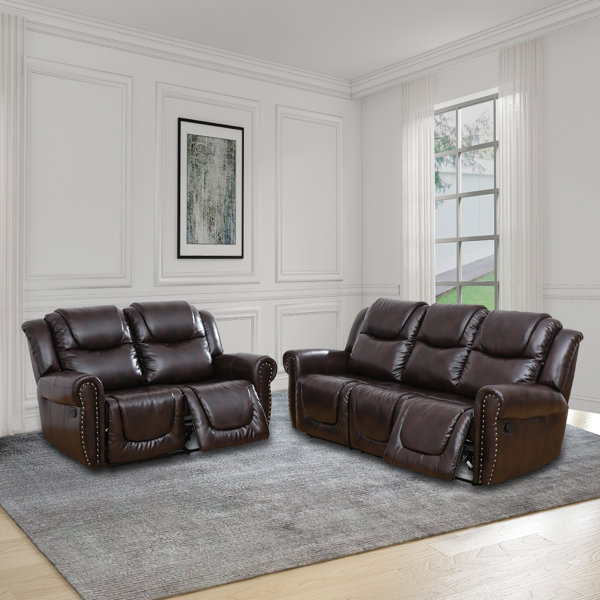 Lark Manor Pinellas 2 - Piece Faux Leather Living Room Set | Wayfair
