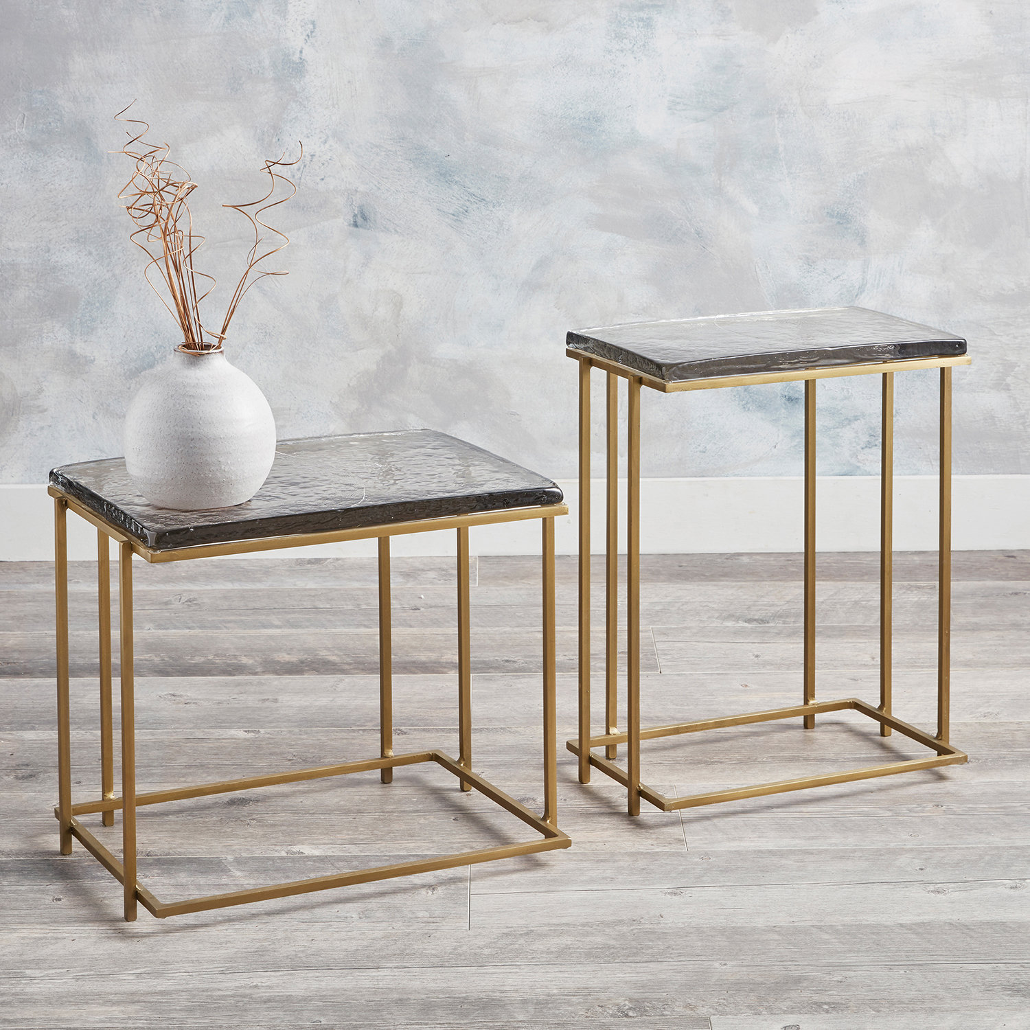 Everly Quinn 12'' Tall Frame End Table | Wayfair