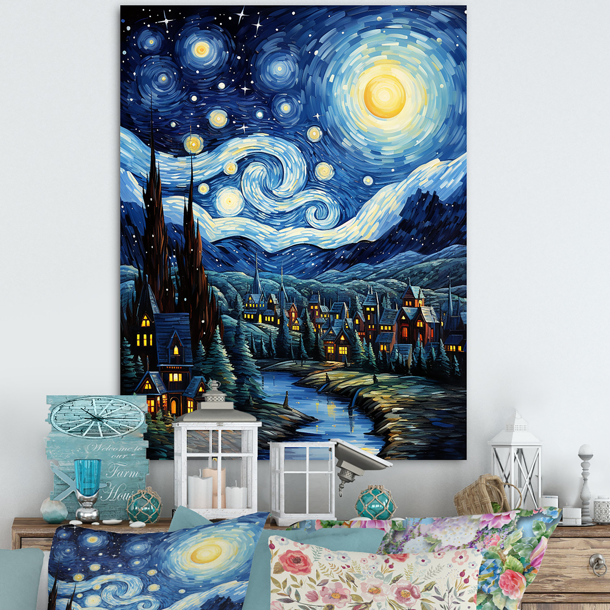 Vault W Artwork Giggson Masterpiece the Starry Day by Vincent VII ...