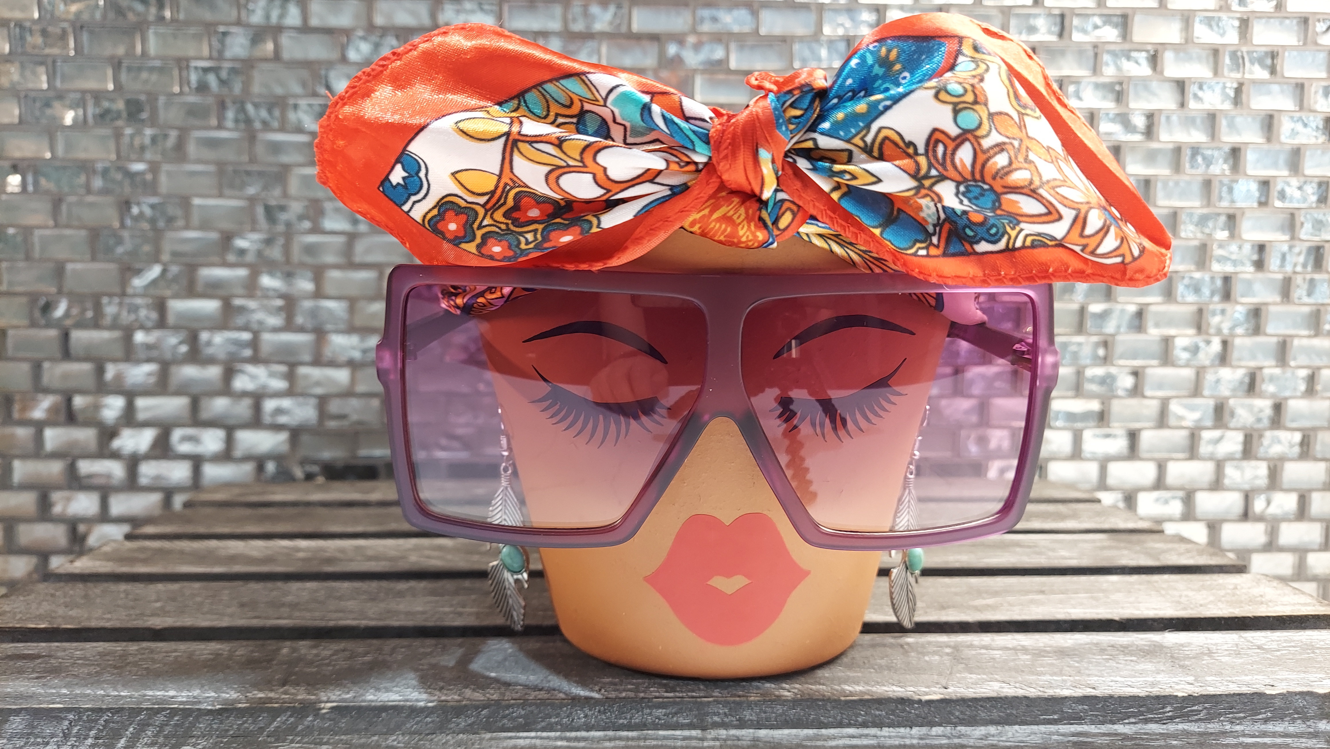 Sassy Soul Sister, Head Face Planter, Planter with Drainage, Planter ...