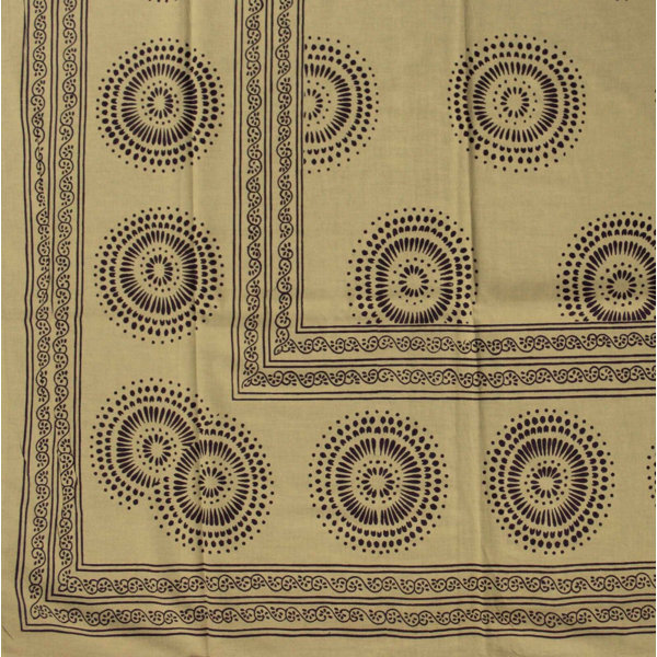 World Menagerie Nigol Cotton Circle Print Tablecloth | Wayfair