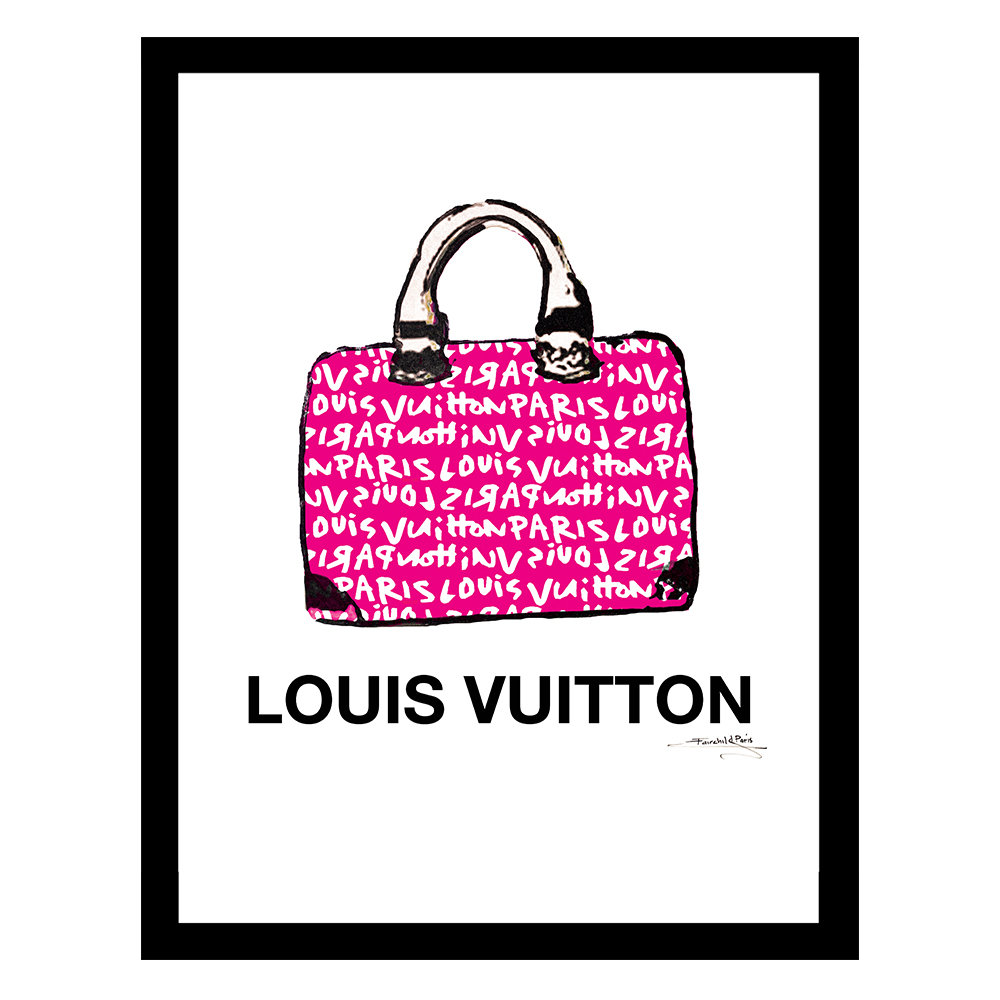 Venice Beach Collections High Fashion Designer Handbag Framed Print ...
