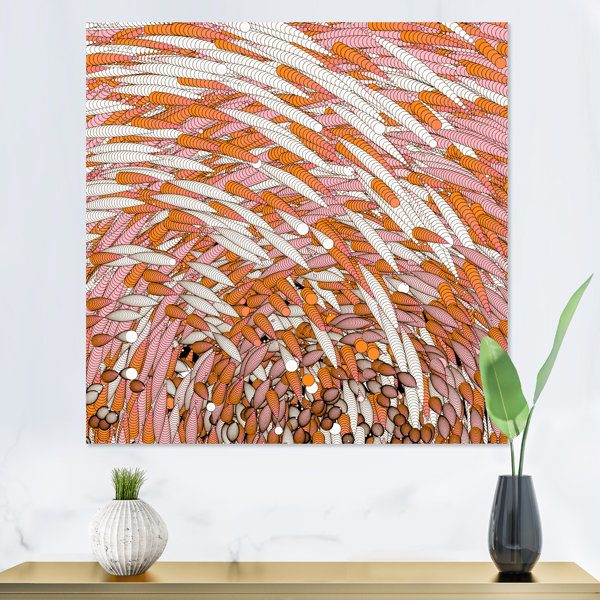 Wrought Studio Abstract Circles Geo " Abstract Circles Geo " Painting ...