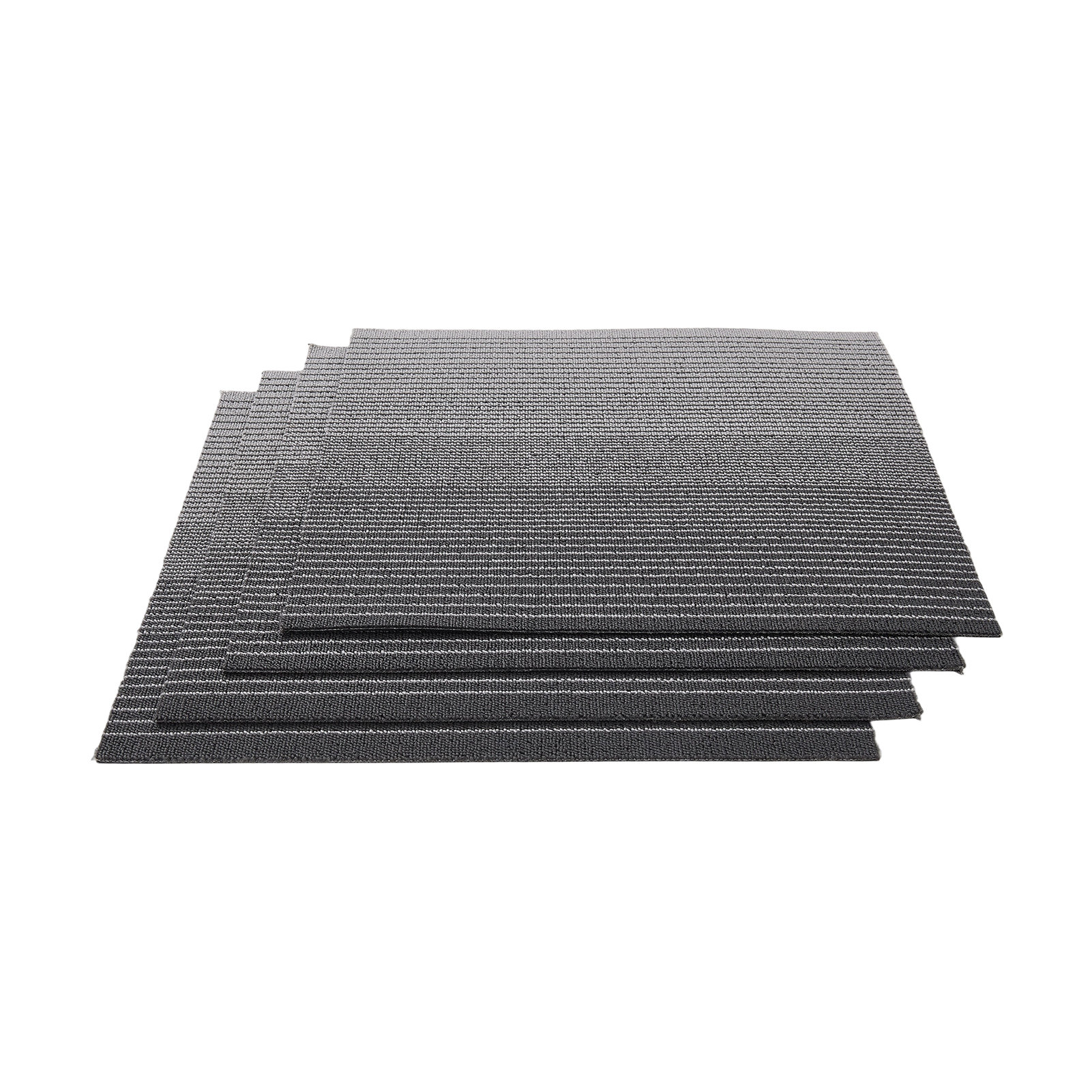 Metro Lane 50cm W x 50cm L Textured Cut And Loop Polypropylene Plastic ...