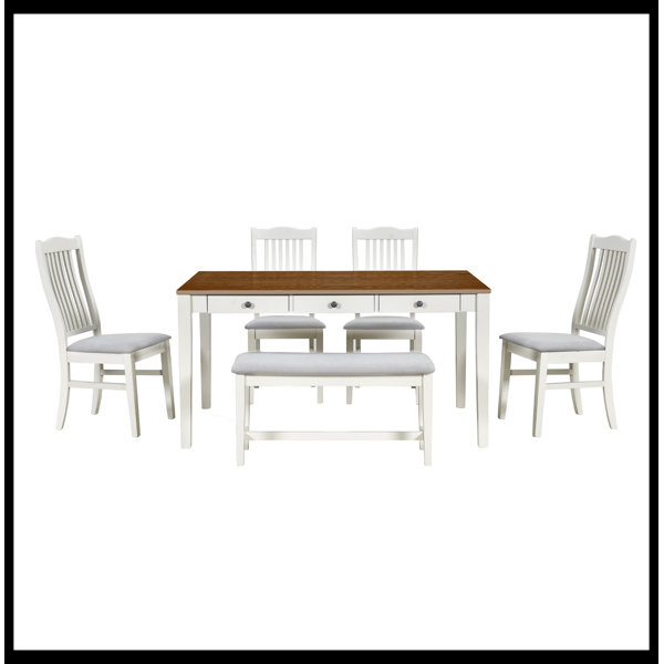 Red Barrel Studio® Leyah 6 - Piece Dining Set | Wayfair
