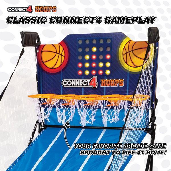 Eastpoint Sports Connect 4 Hoops Indoor Basketball Arcade Game For Home ...