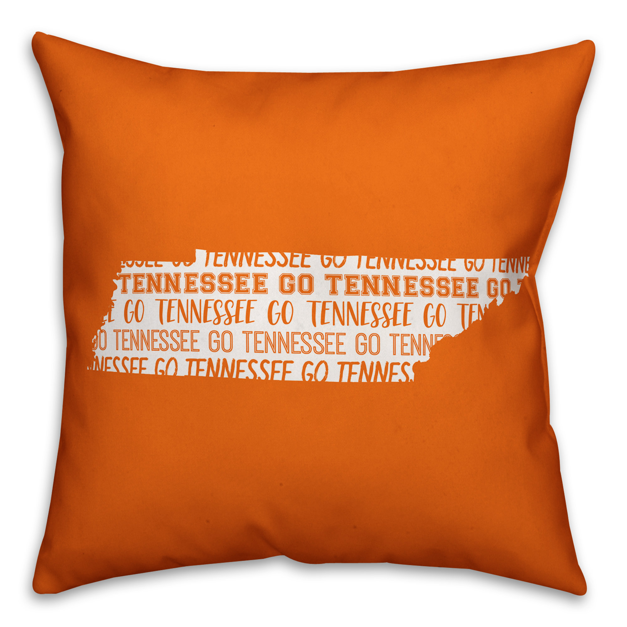 Designs Direct Creative Group Go Tennessee Indoor/Outdoor Throw Pillow ...