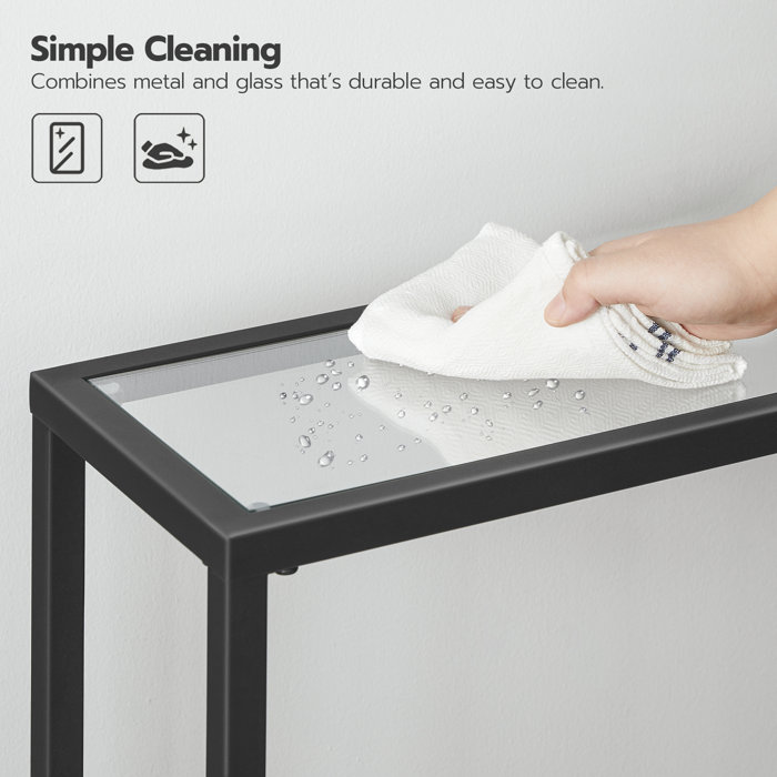 Everly Quinn Vonte 39.4" Console Table & Reviews | Wayfair