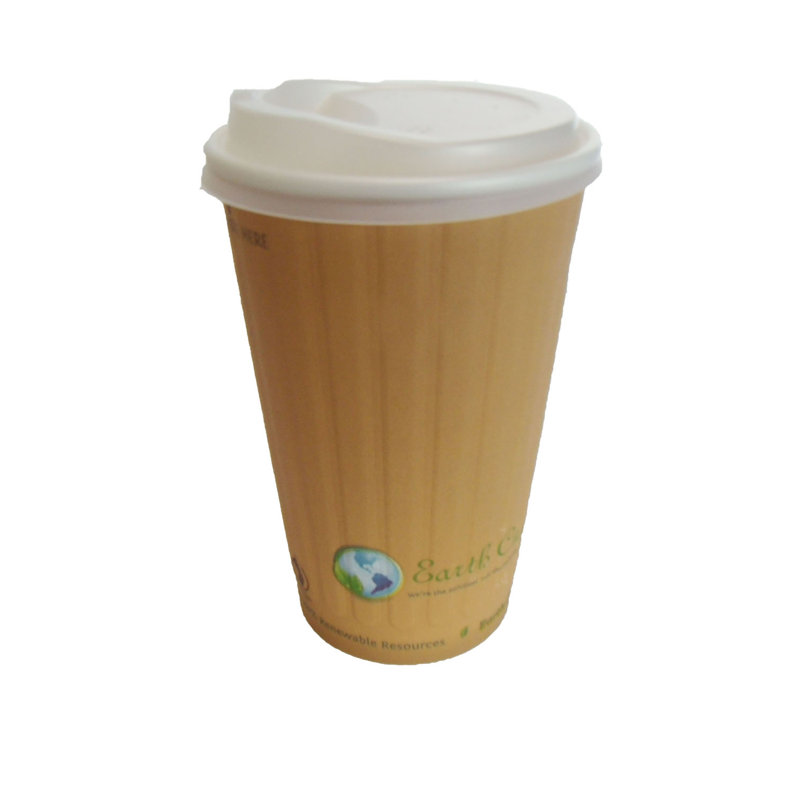Earth-To-Go 16oz Insulated EarthCup™, Compostable | Wayfair